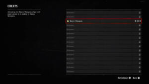 Codes de triche de RDR2 : liste, fonctionnement et sauvegarde