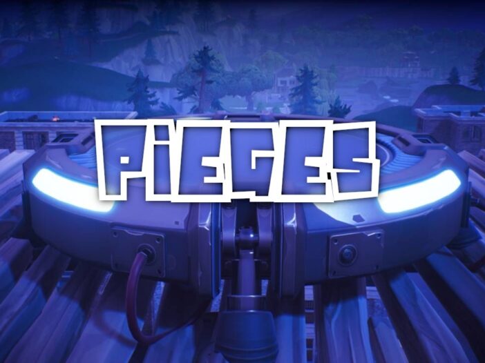 Les pièges de Fortnite : fonctionnement, dégâts et informations à jour