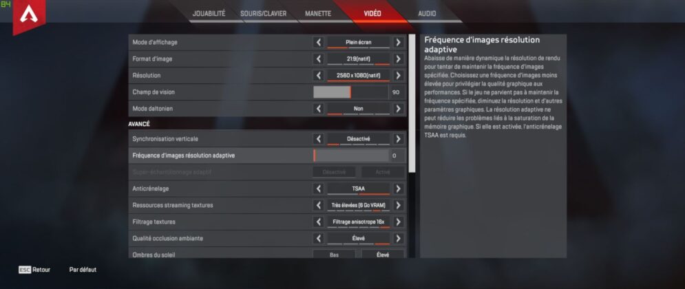 Apex Legends Config : configuration minimum et recommandée - CG