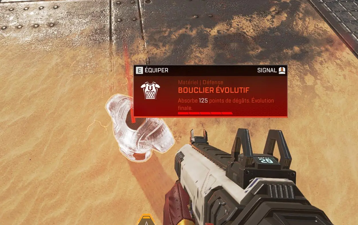 Comment fonctionne le bouclier évolutif Apex Legends ? Bouclier rouge