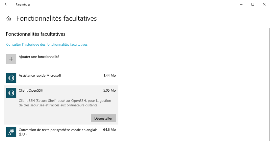 Client SSH Windows : comment activer le client SSH intégré à Windows Client SSH Windows : comment activer le client SSH intégré à Windows