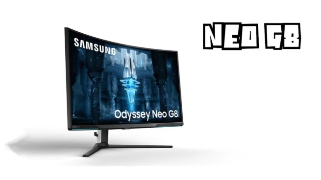 Samsung Odyssey Neo G8 : 32" 4K Mini LED, 240 Hz et HDMI 2.1 - CG
